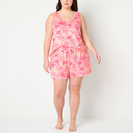 Click here for Ambrielle Womens Rib Sleeveless 2-pc. Plus Pajama... prices