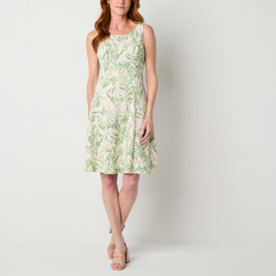 Perceptions Womens Jacket Dress, Color: Tan Olive - JCPenney