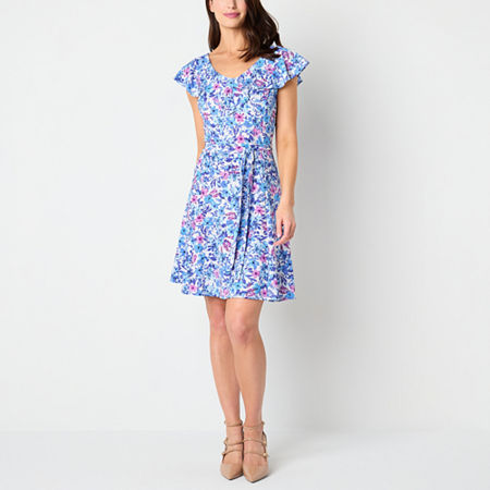 Click here for Perceptions Womens Sleeveless Floral Petite Fit +... prices