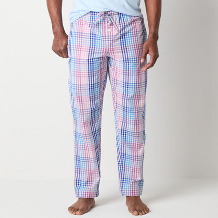 Click here for St. Johns Bay Mens Poplin Big and Tall Pajama Pant... prices