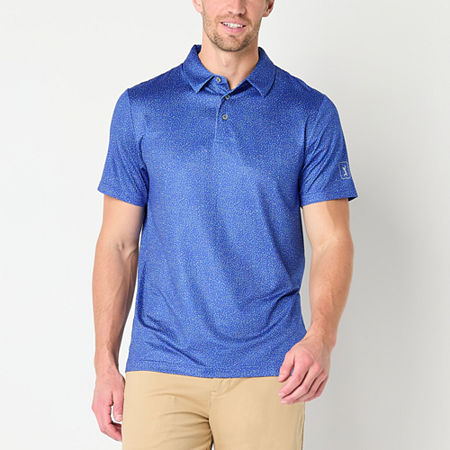 Click here for Pga Tour Mens Short Sleeve Confetti Print Golf Pol... prices