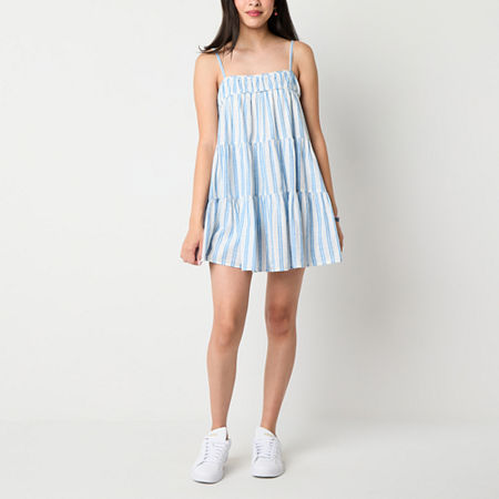 Click here for Arizona Womens Sleeveless Striped Swing Dresses Ju... prices