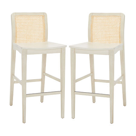 Click here for Benicio 2-pc. Bar Stool  One Size  White prices