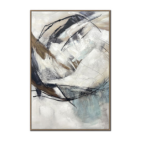 Click here for Streamline Art Dynamic Flow I Framed Canvas Art  O... prices