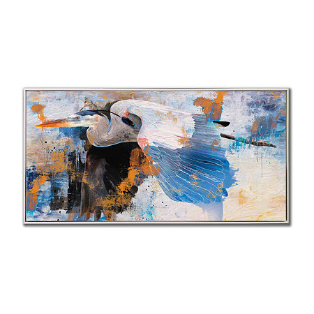 Click here for Streamline Art Blue Leader Framed Canvas Art  One... prices