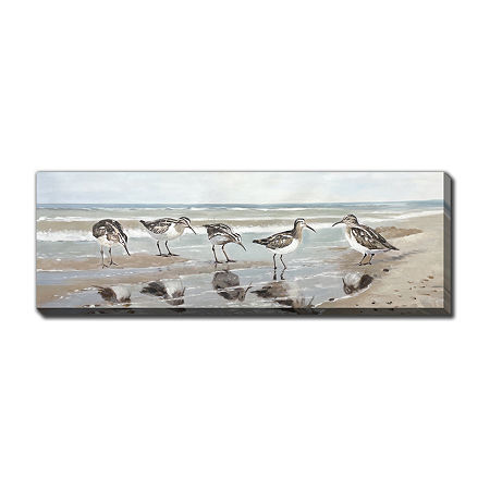 Click here for Streamline Art Shorebirds Canvas Art  One Size  Be... prices