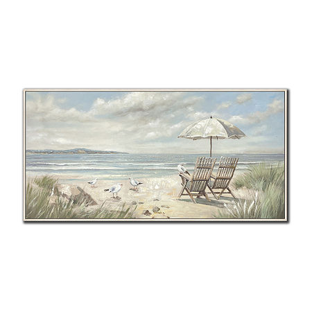Click here for Streamline Art Beachside Serenity Framed Canvas Ar... prices