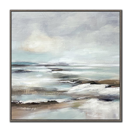 Click here for Streamline Art Ocean Reflections I Framed Canvas A... prices