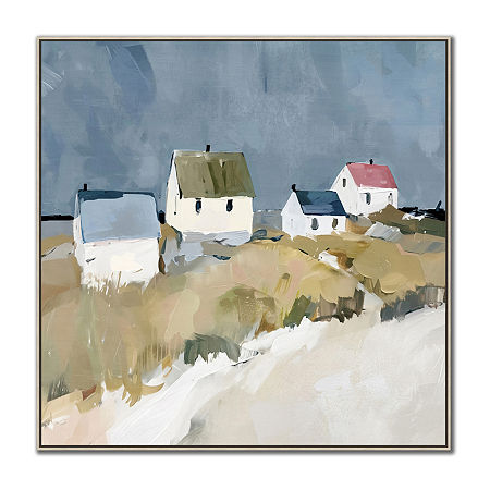 Click here for Streamline Art Seaside Cottages Ii Framed Canvas A... prices