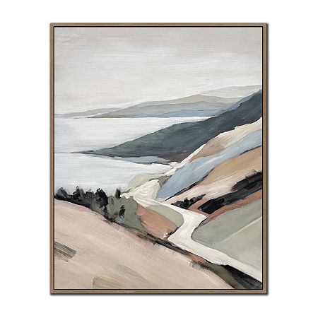 Click here for Streamline Art Coastal Road Ii Framed Canvas Art... prices