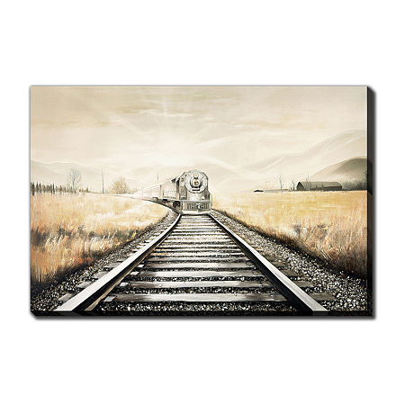 Click here for Streamline Art On The Horizon Canvas Art  One Size... prices