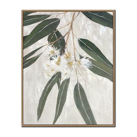 Click here for Streamline Art Eucalyptus Blossoms I Framed Canvas... prices