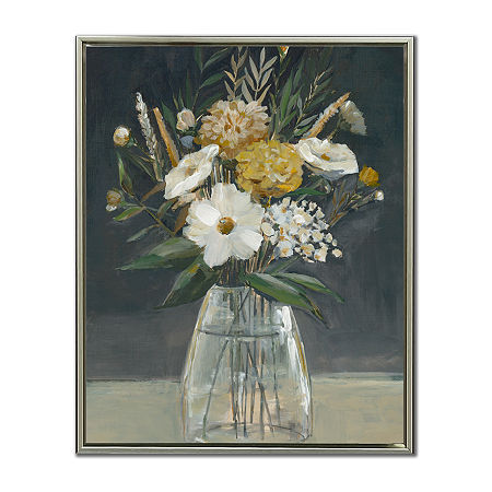 Click here for Streamline Art Vintage Yellow Bouquet I Framed Can... prices