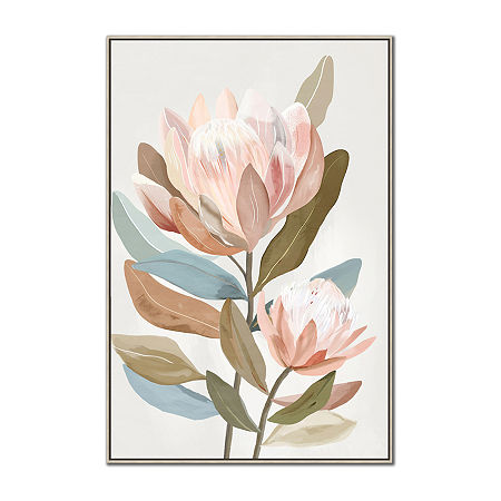 Click here for Streamline Art Pastel Proteas Ii Framed Canvas Art... prices