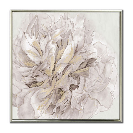 Click here for Streamline Art Pristine Petals I Framed Canvas Art... prices