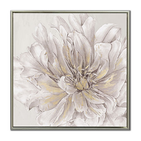 Click here for Streamline Art Pristine Petals Ii Framed Canvas Ar... prices