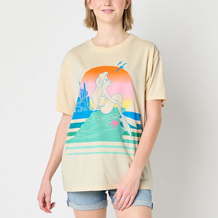 Click here for Boyfriend Tee Womens Crew Neck Short Sleeve Loose... prices