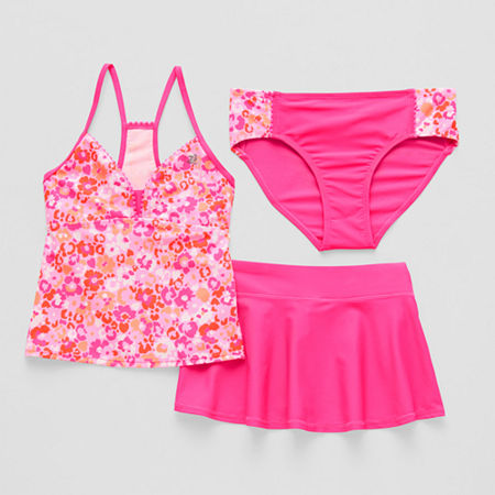 Click here for ZeroXposur Big Girls Floral 3pc Tankini Set  X-sma... prices