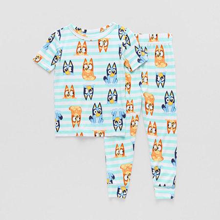 Click here for Toddler Boys Bluey Crew Neck Short Sleeve 2-pc. Pa... prices