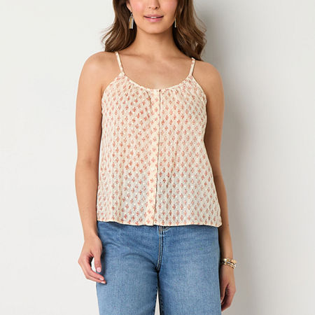 Click here for a.n.a Dobby Print Womens Scoop Neck Sleeveless Cam... prices