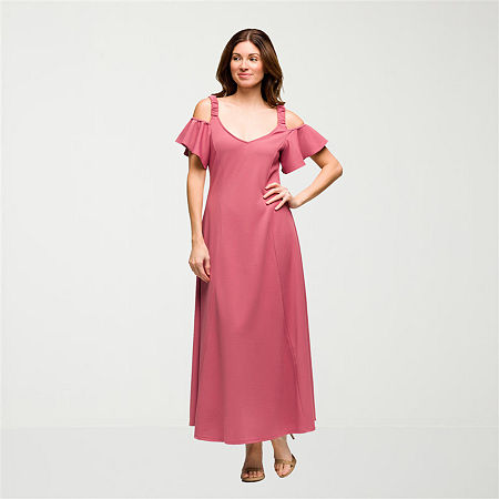 Click here for 24seven Comfort Apparel Womens Cold Sholder Ruffle... prices