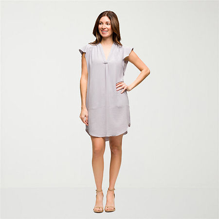 Click here for 24seven Comfort Apparel Womens V Neck Cap Sleeve K... prices