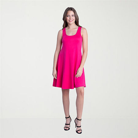 Click here for 24seven Comfort Apparel Womens Sleeveless Swing Dr... prices