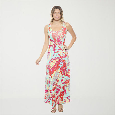 Click here for 24seven Comfort Apparel Womens Abstract Scoop Neck... prices