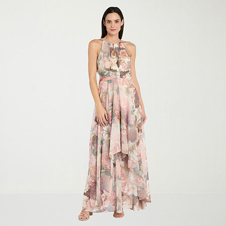 Click here for R & M Richards Womens Sleeveless Floral Evening Go... prices