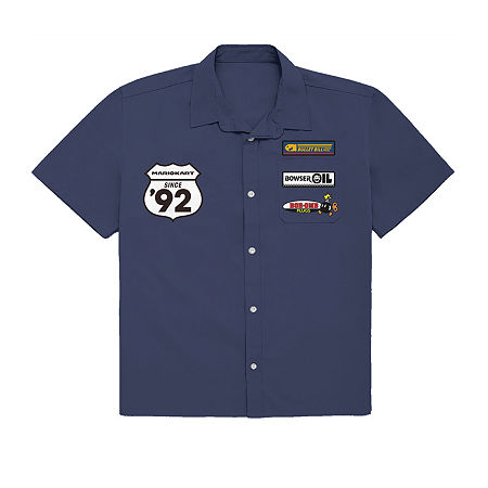 Click here for Novelty Mens Short Sleeve Regular Fit Super Mario... prices