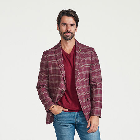 Click here for CRICKETEER Mens Plaid Stretch Fabric Sport Coat  4... prices