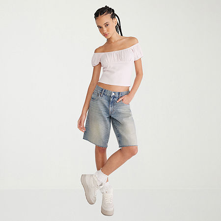 Click here for AEROPOSTALE Womens Juniors Denim Short  14  Blue prices