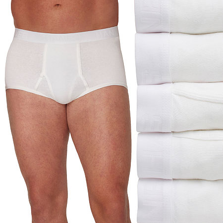 Click here for Mens Big & Tall Hanes(R) 5pk. Briefs - White prices