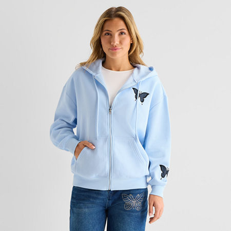 Click here for Forever 21 Womens Juniors Hooded Long Sleeve Sweat... prices