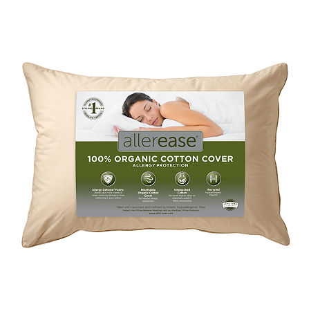 Click here for Allerease Natural Organic Jumbo Pillow  One Size... prices