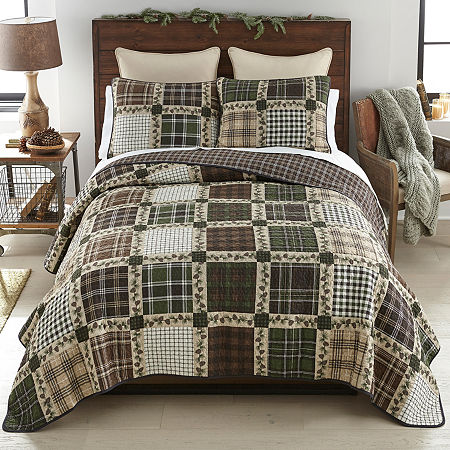 Click here for Donna Sharp Pine Patch 3-pc. Easy Care Quilt Set... prices