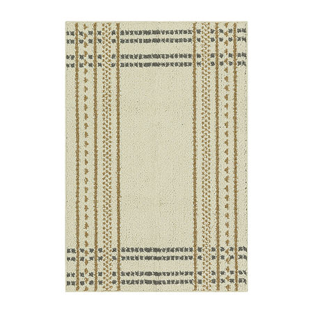 Click here for Maples Border Plaid Indoor Rectangular Accent Rug... prices
