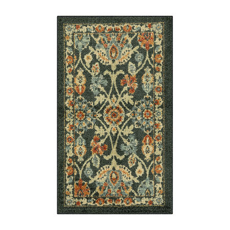 Click here for Maples Persian Navy Floral Indoor Rectangular Acce... prices