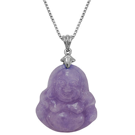 Click here for Buddha Womens Genuine Purple Jade Sterling Silver... prices