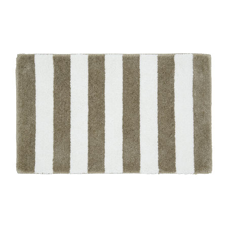 Click here for Garland Rug Beach Stripe Bath Rug  One Size  Beige prices