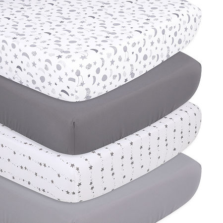Click here for The Peanutshell Celestial 4-pc. Crib Sheet  One Si... prices