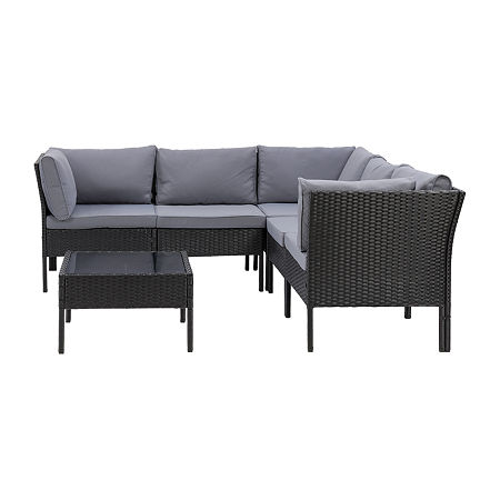Click here for Parksville Patio Collection 6-Piece Sectional with... prices