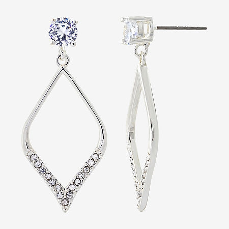 Click here for Sparkle Allure Womens Cubic Zirconia Pure Silver O... prices