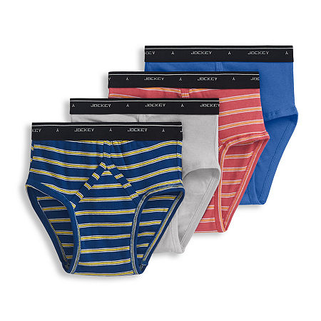 Click here for Jockey Classics Low-Rise Mens 4 Pack Briefs 9966... prices