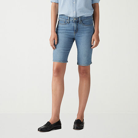 Click here for Levis Womens Shaping Mid Rise Bermuda Short  32  B... prices
