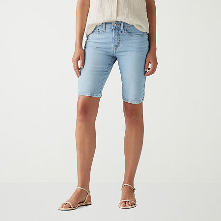 Click here for Levis Womens Shaping Mid Rise Bermuda Short  29  B... prices