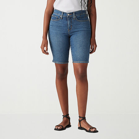 Click here for Levis Womens Shaping Mid Rise Bermuda Short  31  B... prices