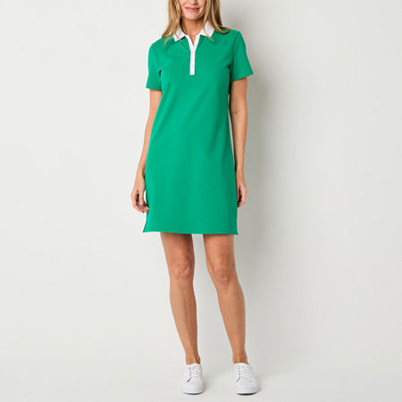 Click here for St. Johns Bay Womens Short Sleeve Polo Dress  Medi... prices