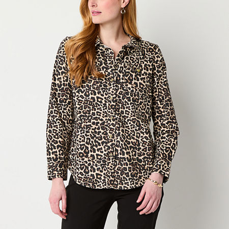 Click here for Liz Claiborne Womens Fitted Long Sleeve Regular Fi... prices