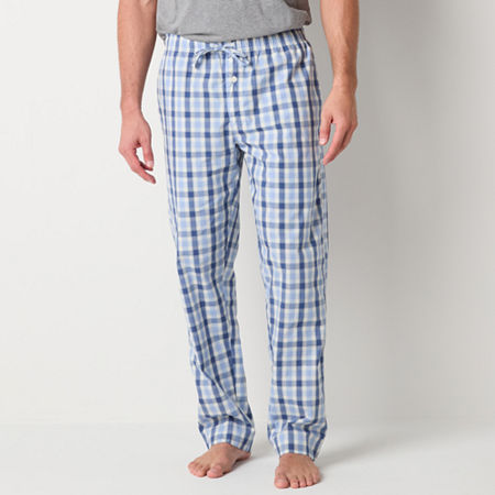 Click here for St. Johns Bay Mens Poplin Big and Tall Pajama Pant... prices